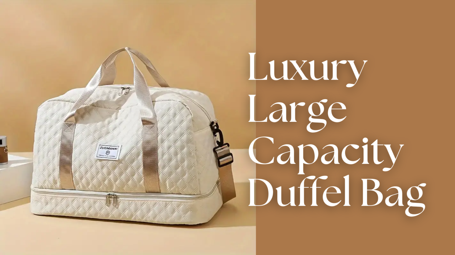 The Ultimate Travel Buddy: Temu’s Luxury Large Capacity Duffel Bag ...