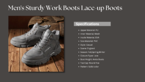 Top 5 Men’s Boots from Temu you do not want to Miss - Lifestyle Youth
